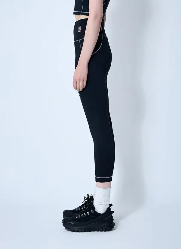 Moncler Logo Patch Leggings