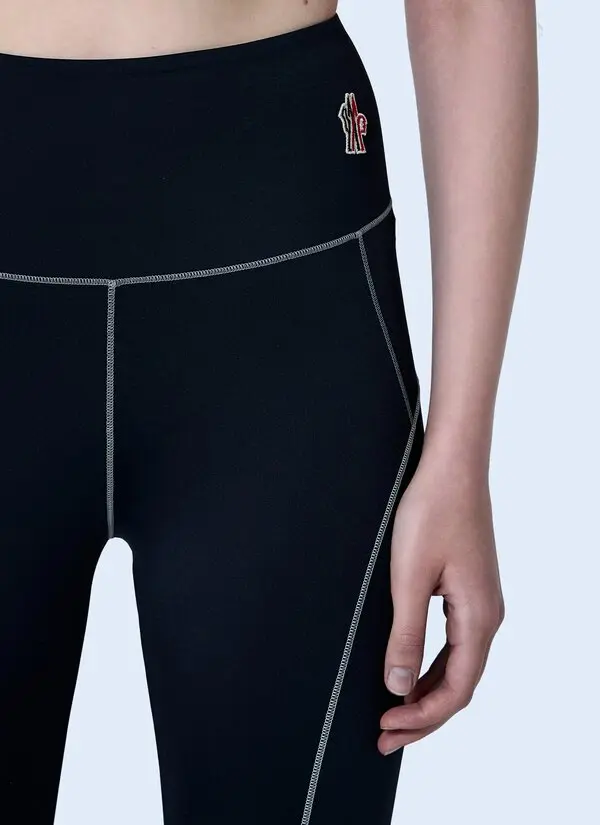 Moncler Logo Patch Leggings
