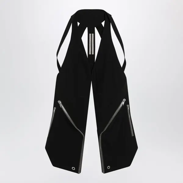 Rick Owens Temple Waistcoat In Nylon Canvas
