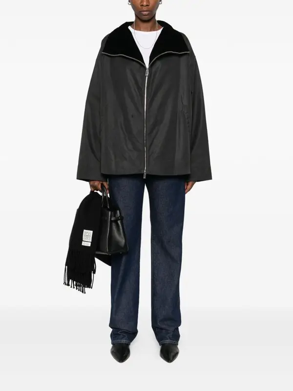 TOTEME Country Jacket With Velvet Collar - Multicolor