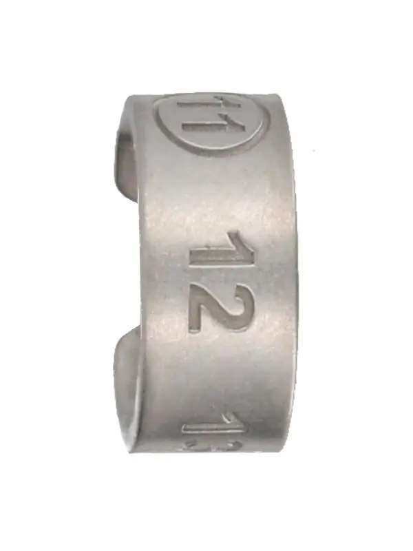 MAISON MARGIELA Brass Cuff - Gray