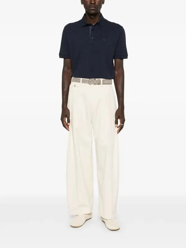 Etro Cotton Piqué Polo Shirt
