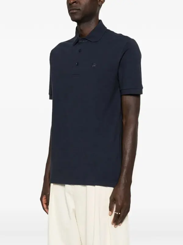 Etro Cotton Piqué Polo Shirt