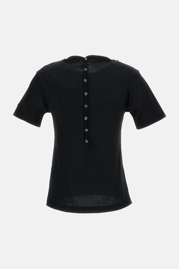 Jacquemus Le T-shirt Clavela Short Sleeve T-shirt With Passementerie Trim - Multicolor