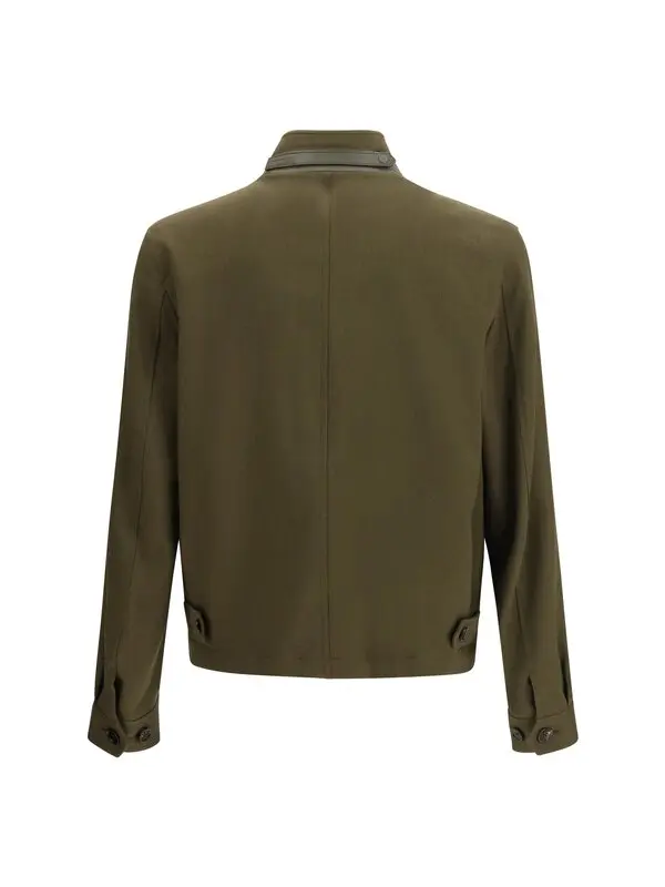 TOM FORD Harrington Jacket With Zip-up Closure - Green