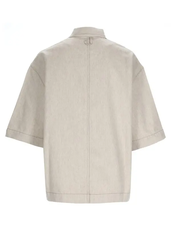 Jacquemus Camicia Paysan De-nime In Denim