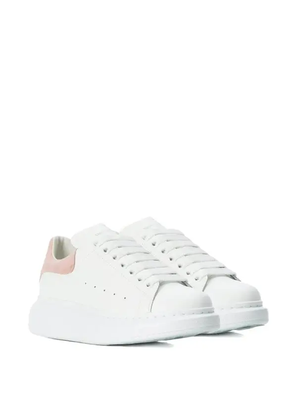 Alexander McQueen Oversized Leather Sneakers - Multicolor