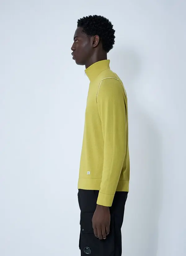 C.P. COMPANY Half Zip-up Sweater