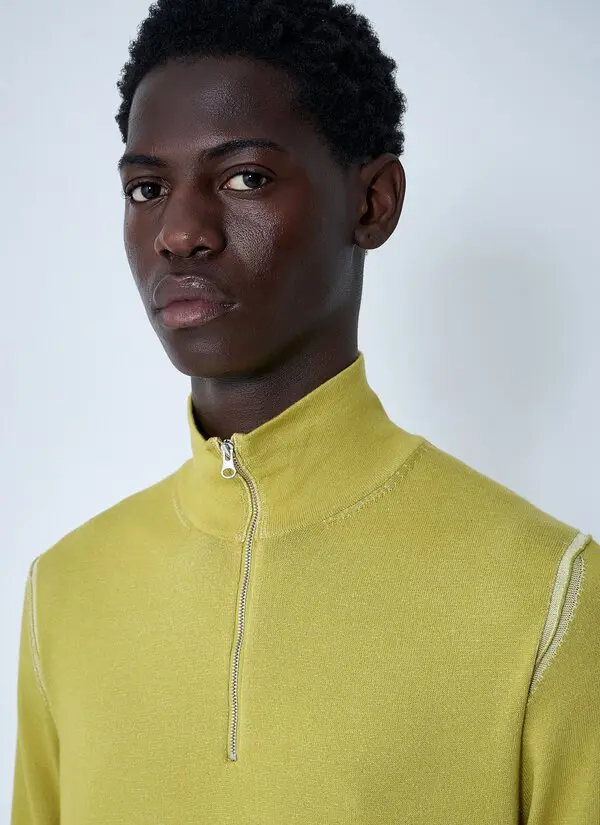 C.P. COMPANY Half Zip-up Sweater