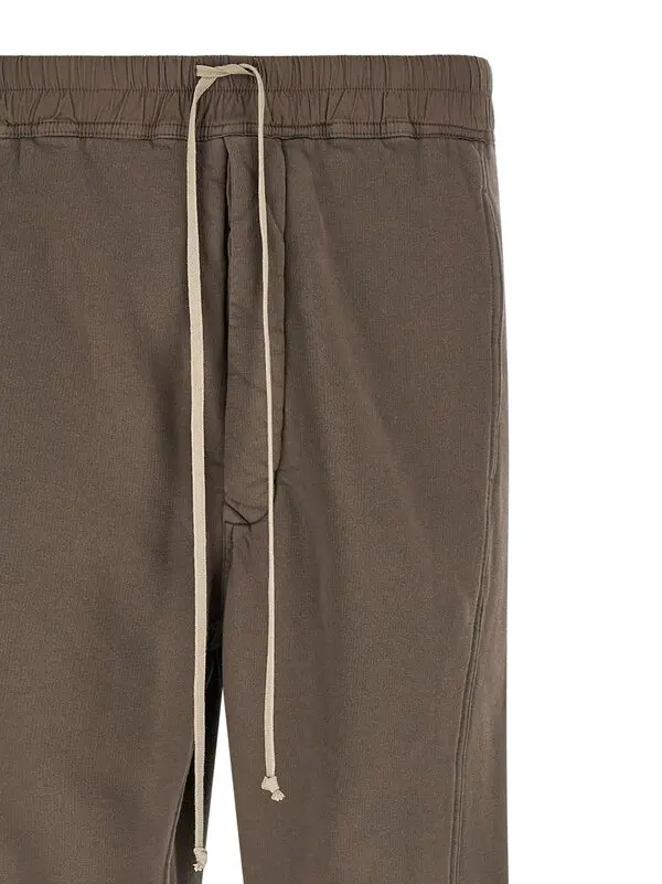 Rick Owens Wide Leg Trousers With Snap Button Detail - Gray