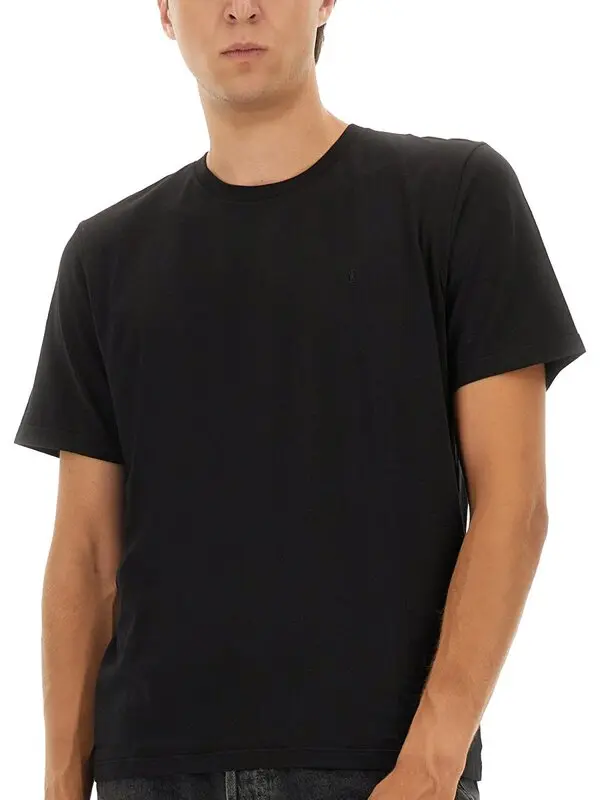 Saint Laurent Cassandre T-shirt - Black
