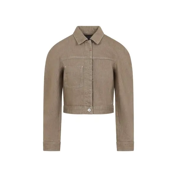 Jacquemus Ovalo Cargo Jacket - Brown