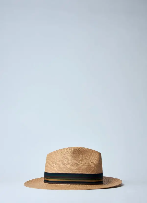 Max Mara Paper Yarn Hat With Flat Brim