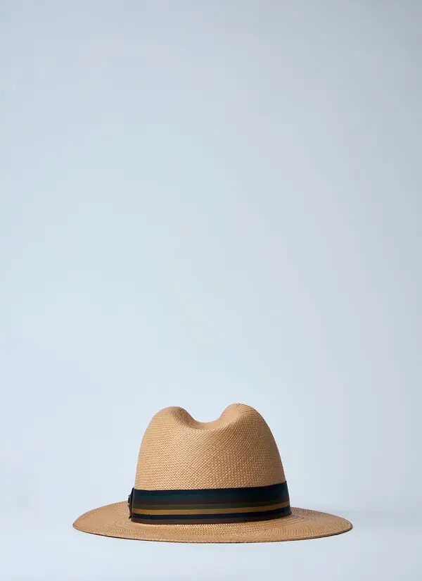 Max Mara Paper Yarn Hat With Flat Brim