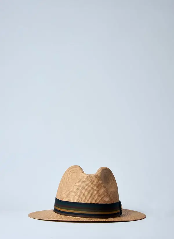 Max Mara Paper Yarn Hat With Flat Brim