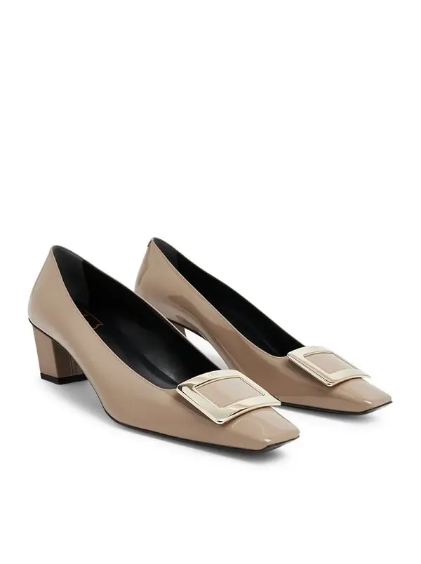 ROGER VIVIER Belle Vivier Patent Leather Pumps - Multicolor