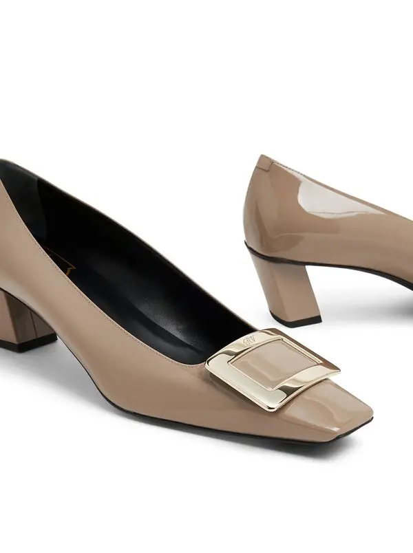 ROGER VIVIER Belle Vivier Patent Leather Pumps