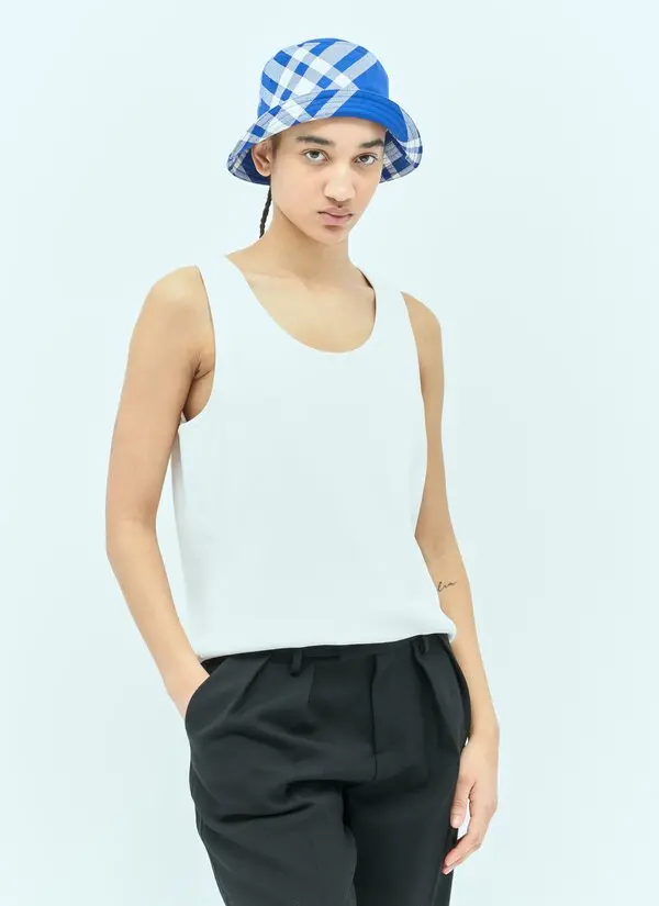 Burberry Check Jacquard Bucket Hat