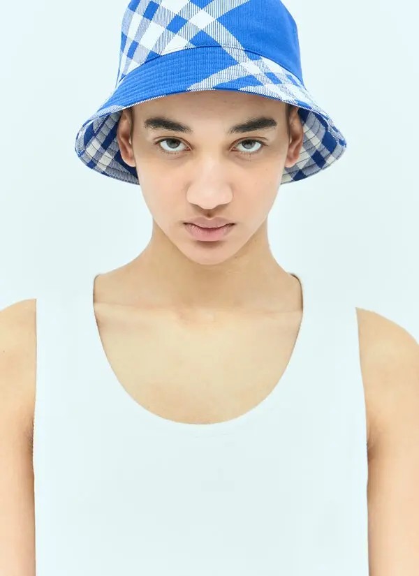 Burberry Check Jacquard Bucket Hat