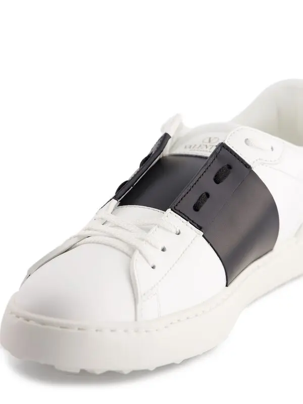 Valentino Garavani Open Leather Sneakers - Multicolor
