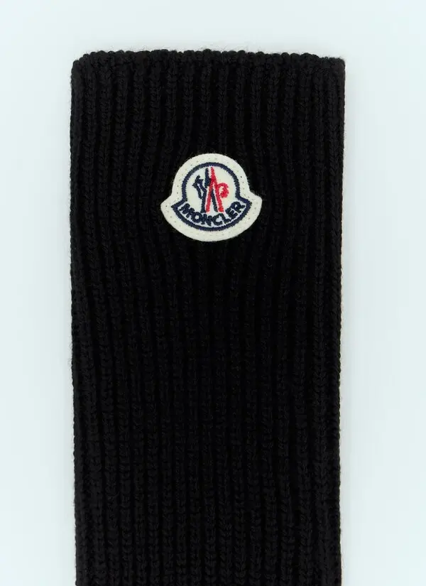 Moncler Wool Knit Gloves