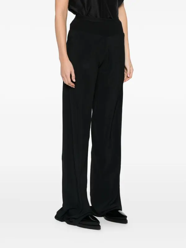 Rick Owens Silk Blend Trousers - Multicolor