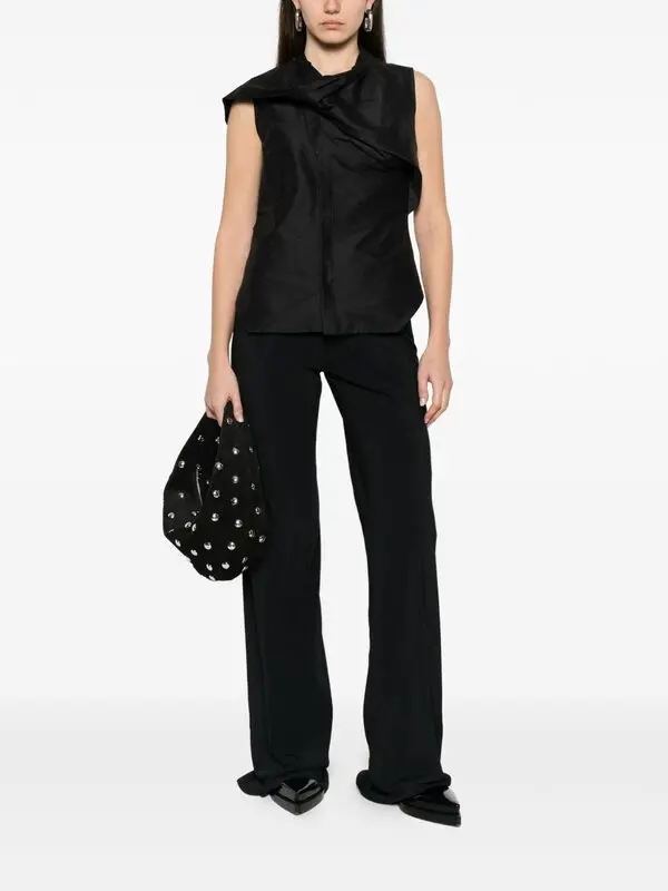 Rick Owens Silk Blend Trousers - Multicolor