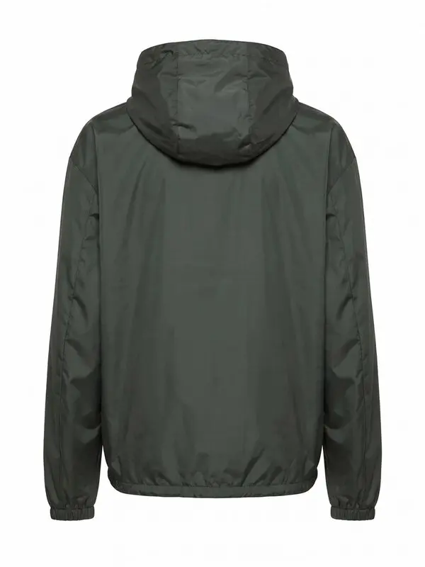 Prada Re-nylon Jacket With Logo Detail