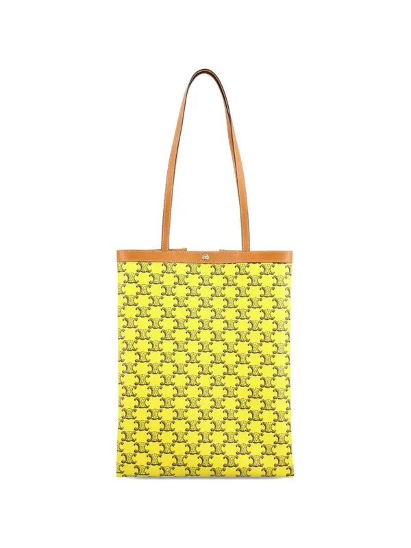Celine Flat Triomphe Canvas Medium Tote - Multicolor