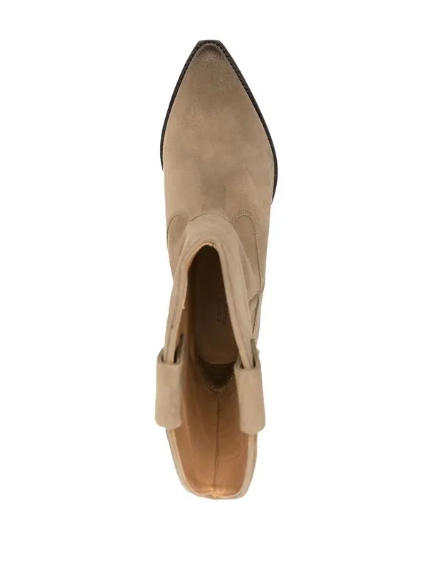 Isabel Marant Étoile Duerto Suede Cowboy Boots