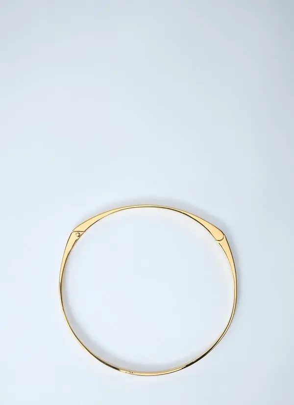 TOTEME Signature Collar Necklace In 18kt -plated Brass - Gold