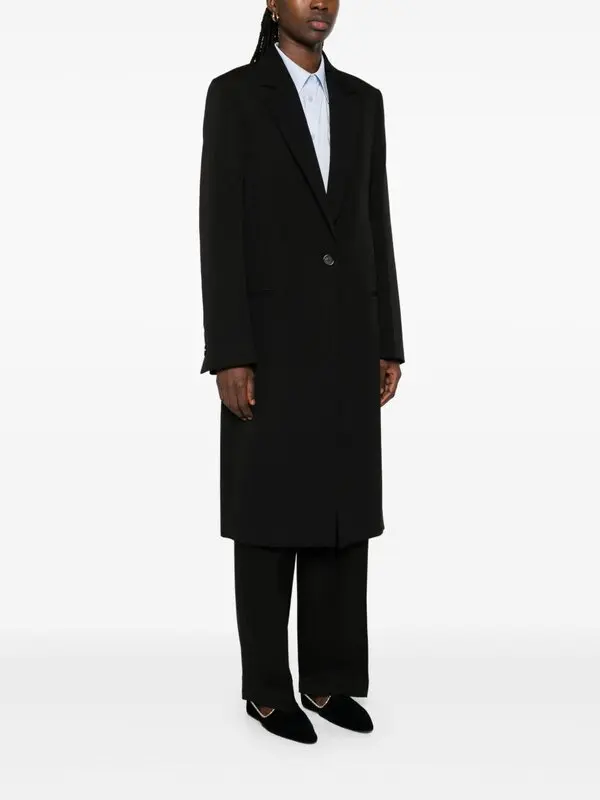 TOTEME Wool Tailored Coat - Multicolor