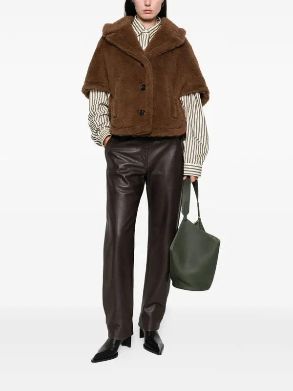 Max Mara Wool Cape - Multicolor