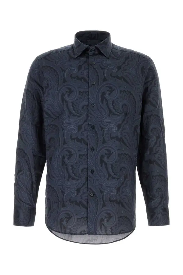 Etro Printed Cotton Shirt - Multicolor