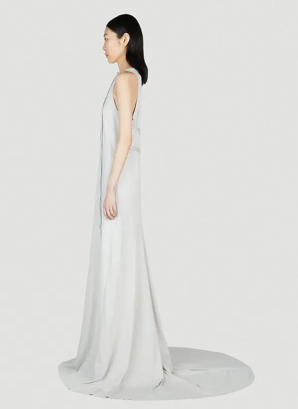 ANN DEMEULEMEESTER X-long Flared Dress