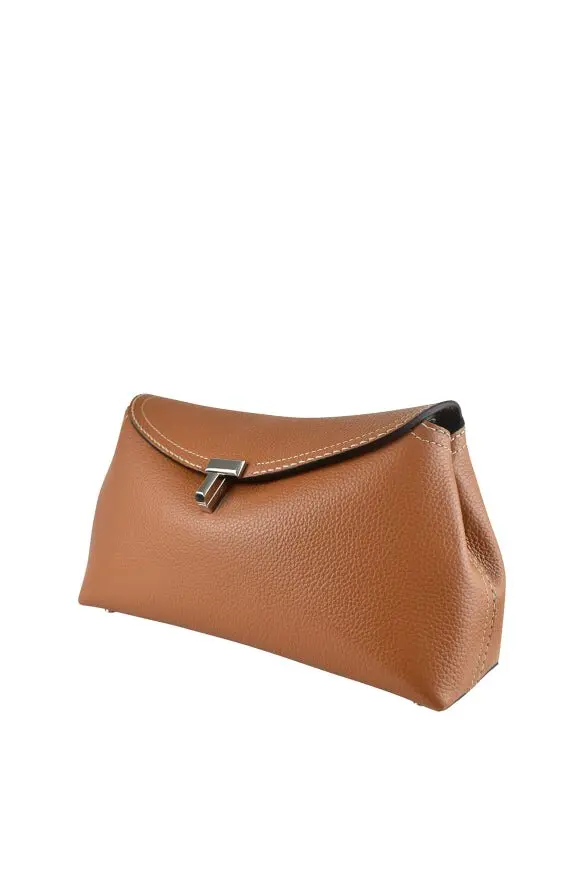 TOTEME T-lock Bag - Brown