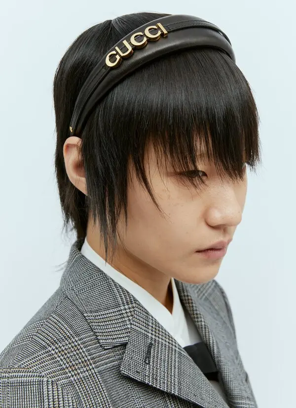 Gucci Logo Plaque Headband