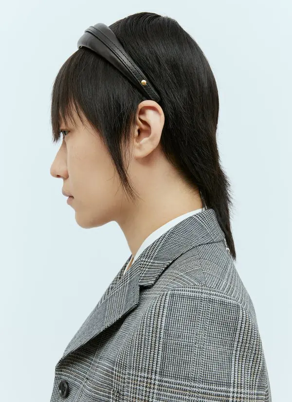 Gucci Logo Plaque Headband