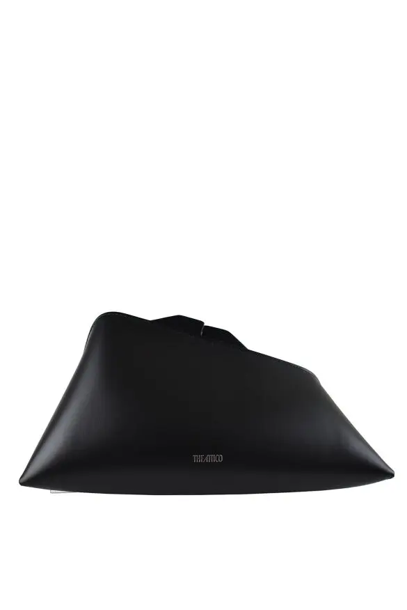 Attico 8.30 Pm Leather Clutch - Black