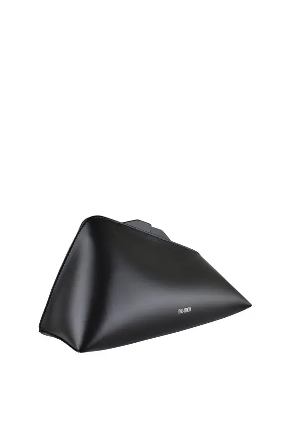 Attico 8.30 Pm Leather Clutch - Black