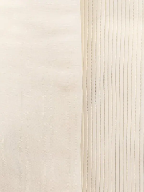 BOSS Bisina Shirt In Lyocell, Silk, And Wool - Multicolor