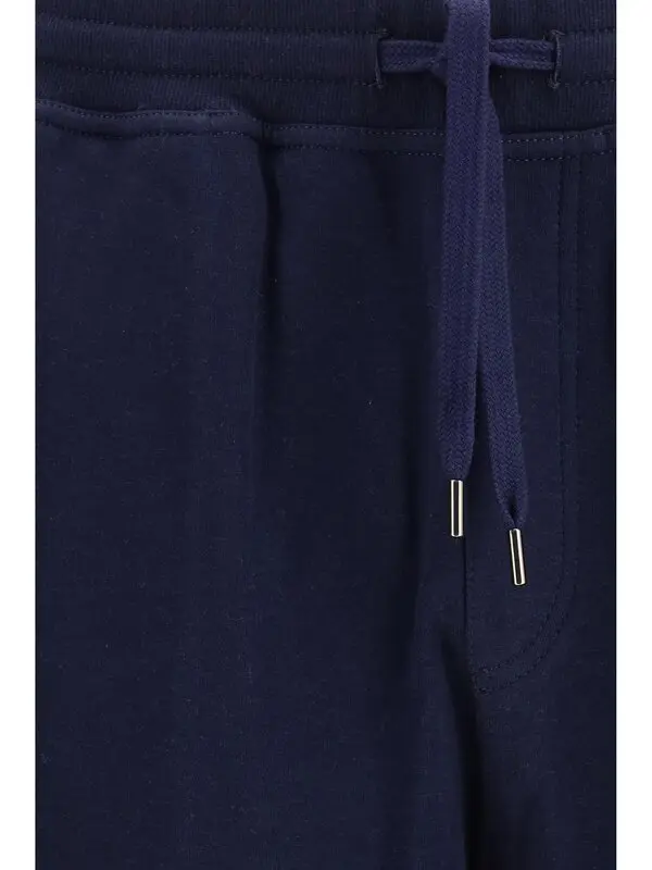Brunello Cucinelli Cotton Cashmere And Silk Shorts - Blue