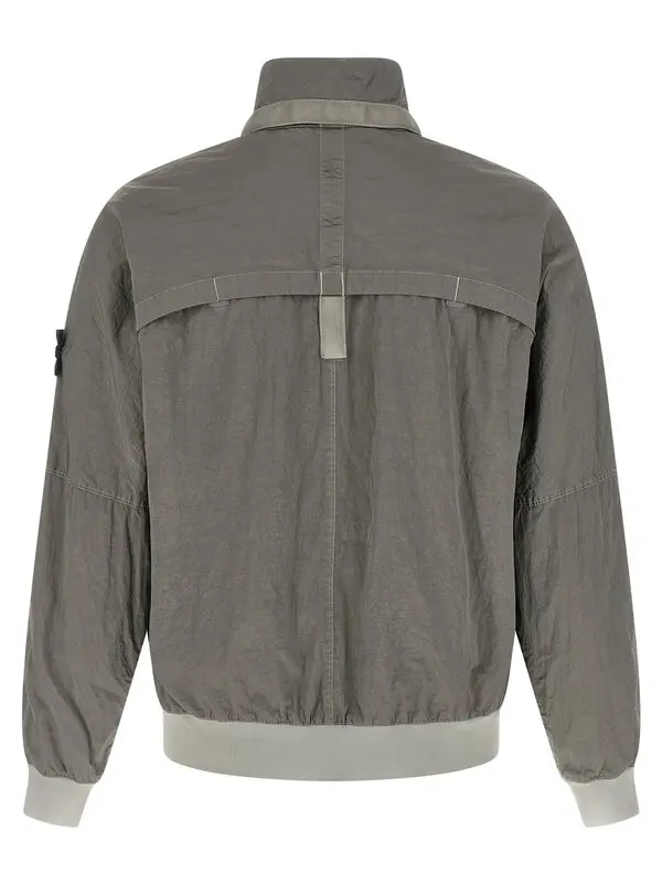 Stone Island Nylon Metal Watro Bomber Jacket - Gray