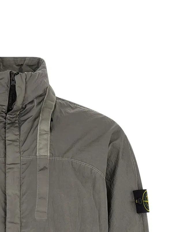 Stone Island Nylon Metal Watro Bomber Jacket - Gray
