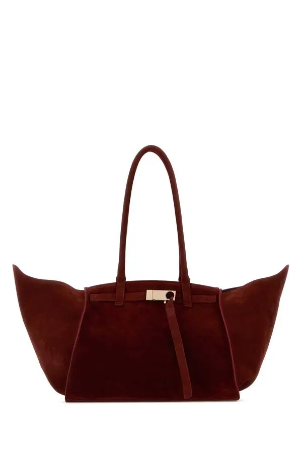 Benedetta Bruzziches Tiziano Suede Mame Handbag