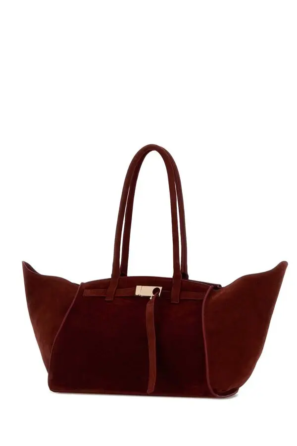 Benedetta Bruzziches Tiziano Suede Mame Handbag