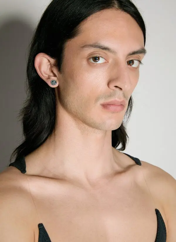 VIVIENNE WESTWOOD Samson Single Earring - Silver