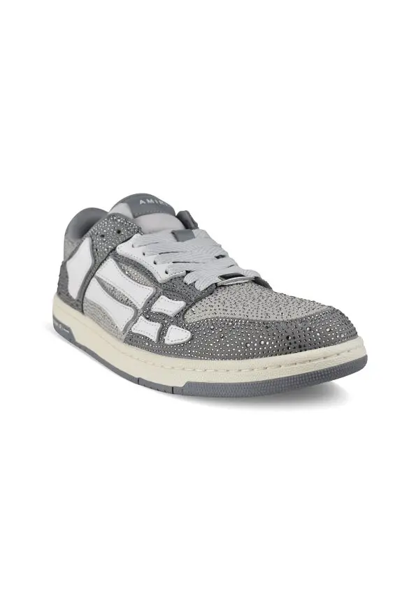 Amiri Crystal Skeleton Low Top Sneakers