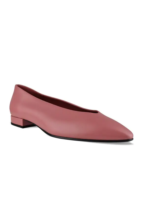 Loro Piana Rebecca Ballerinas In Leather