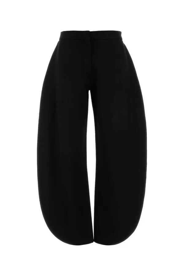 Alaïa Wool Petal Wide-leg Pants